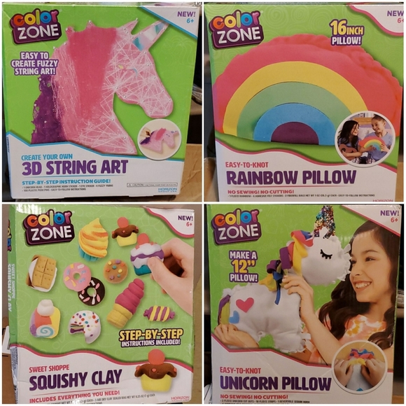 color zone | Toys | Craft Kit Variety Pack Of 4 | Poshmark